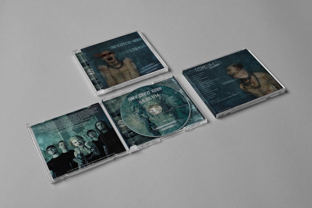 Physical CD - Album "ASYLUM" (Anniversary Edition) | INFECTED RAIN