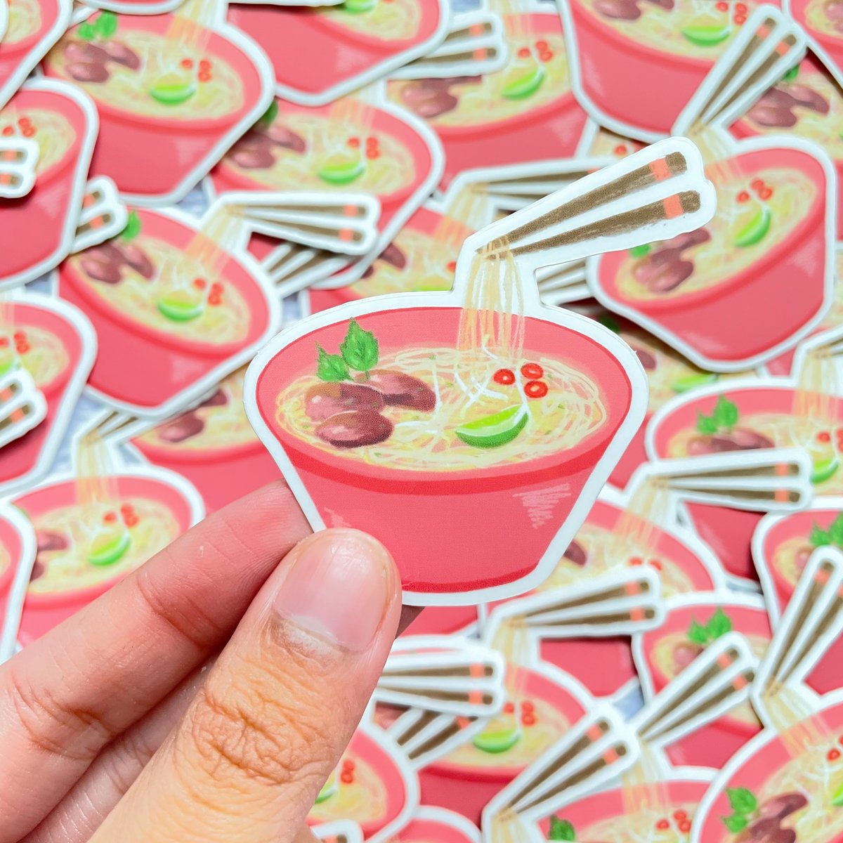 Pho clear sticker | artsyvushop