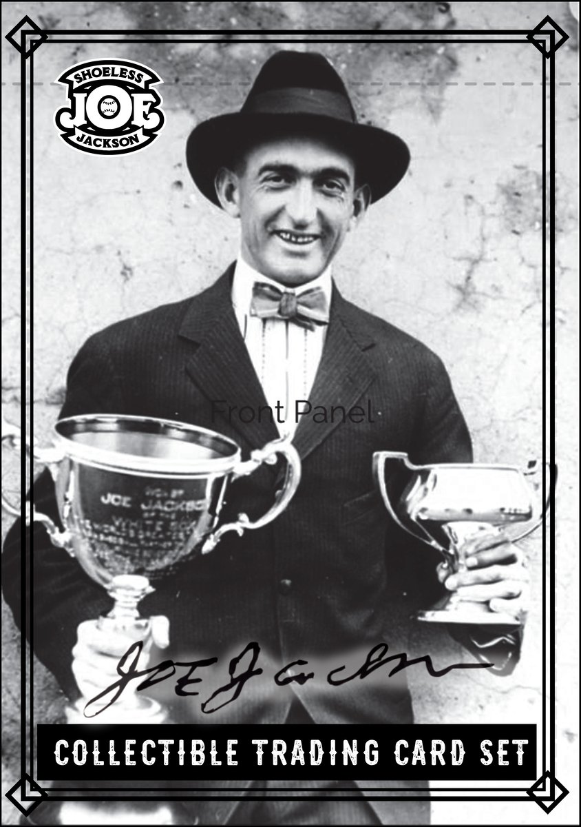 Joe Jackson Card Art Set (Ltd. to 356) | Shoeless Joe Jackson Museum