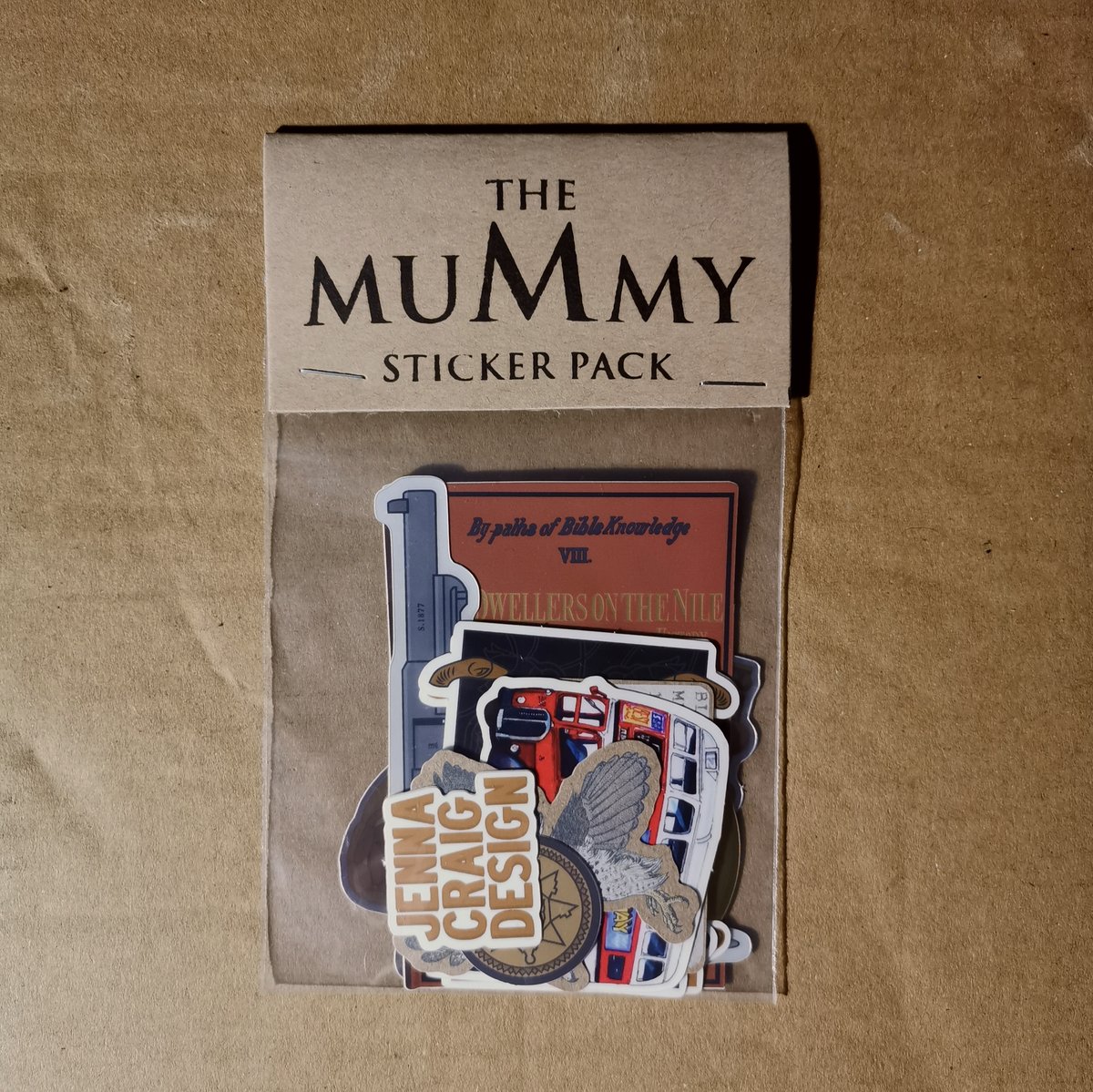 The Mummy Sticker Pack | Jenna Craig Design