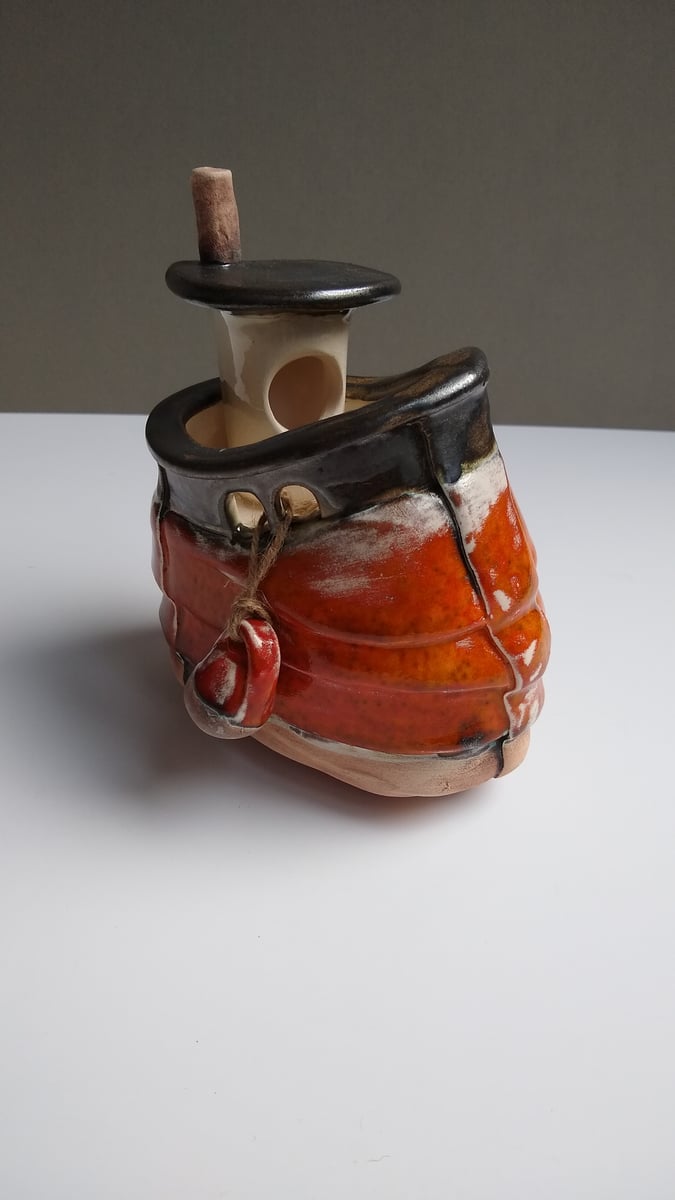 Fishing Trawler The Red Herring | Fiona Bates Ceramics