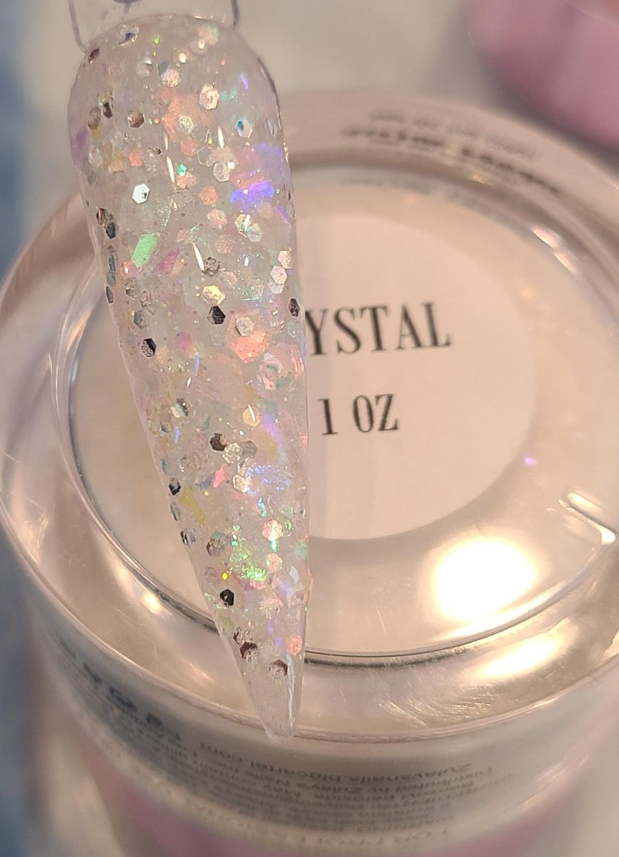 Acrylic- CRYSTAL (1oz) | Zulay's Nails