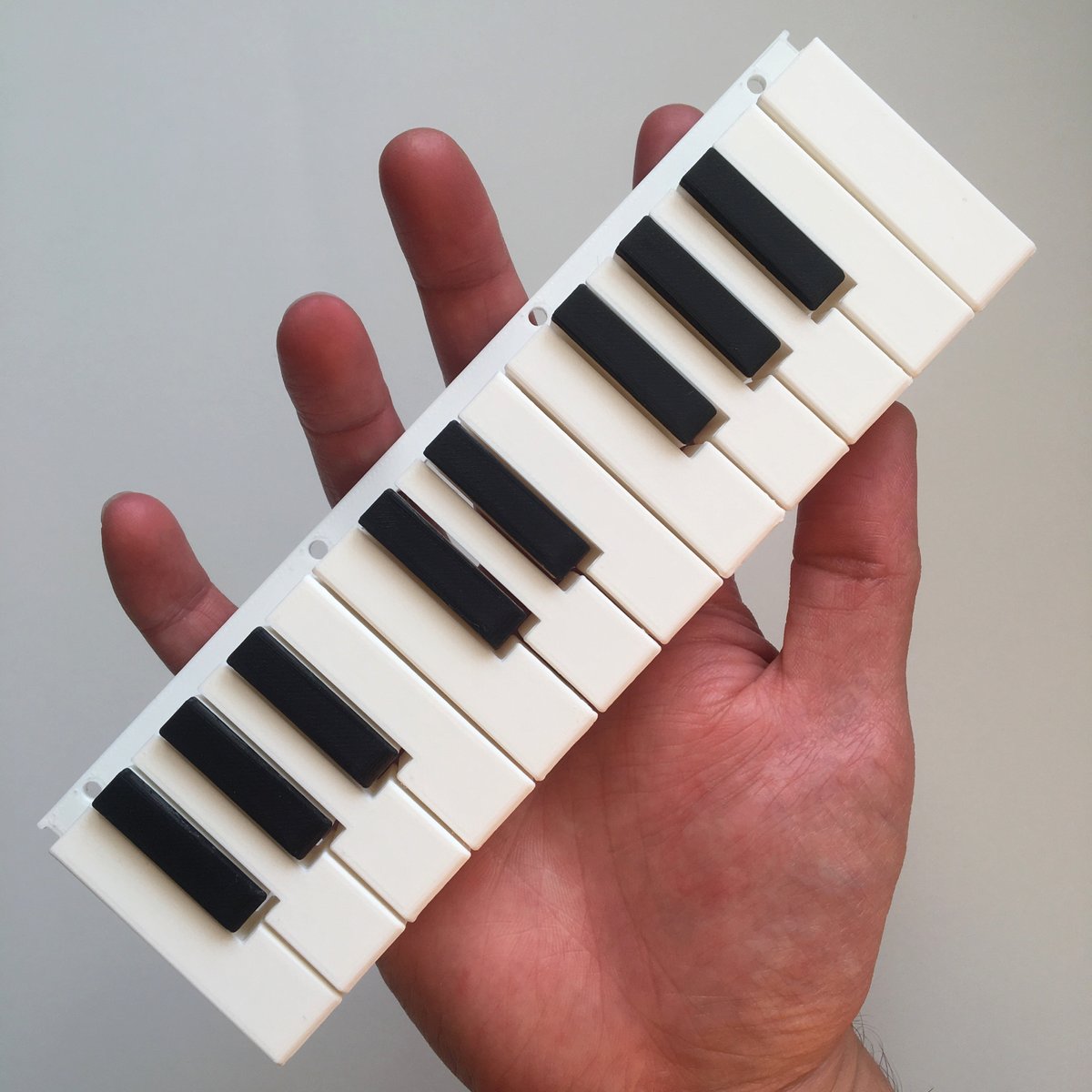 POLY555 Synth 3D-Printed Keys | Oskitone