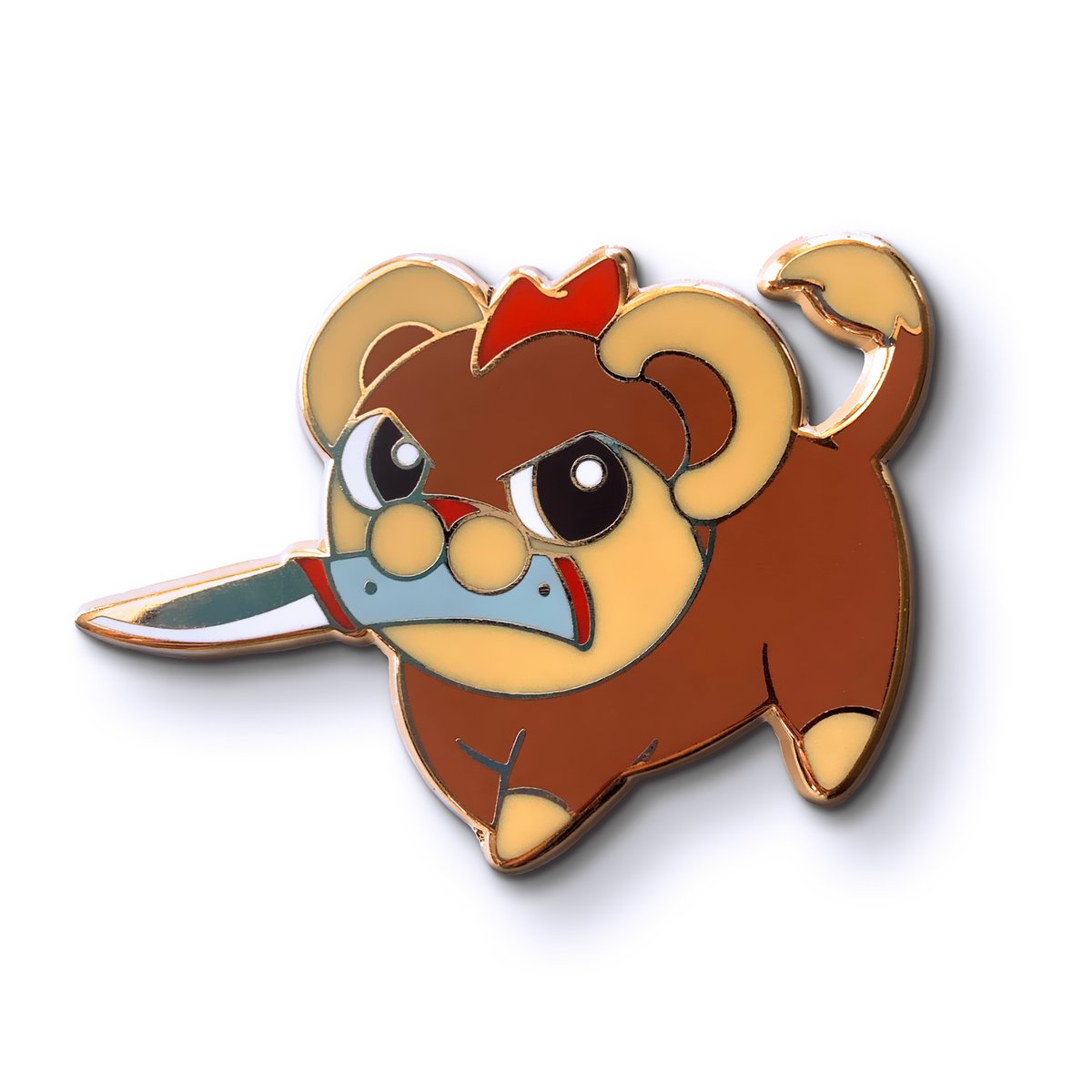 HM01 Cut Litleo Pin | Bad Taco