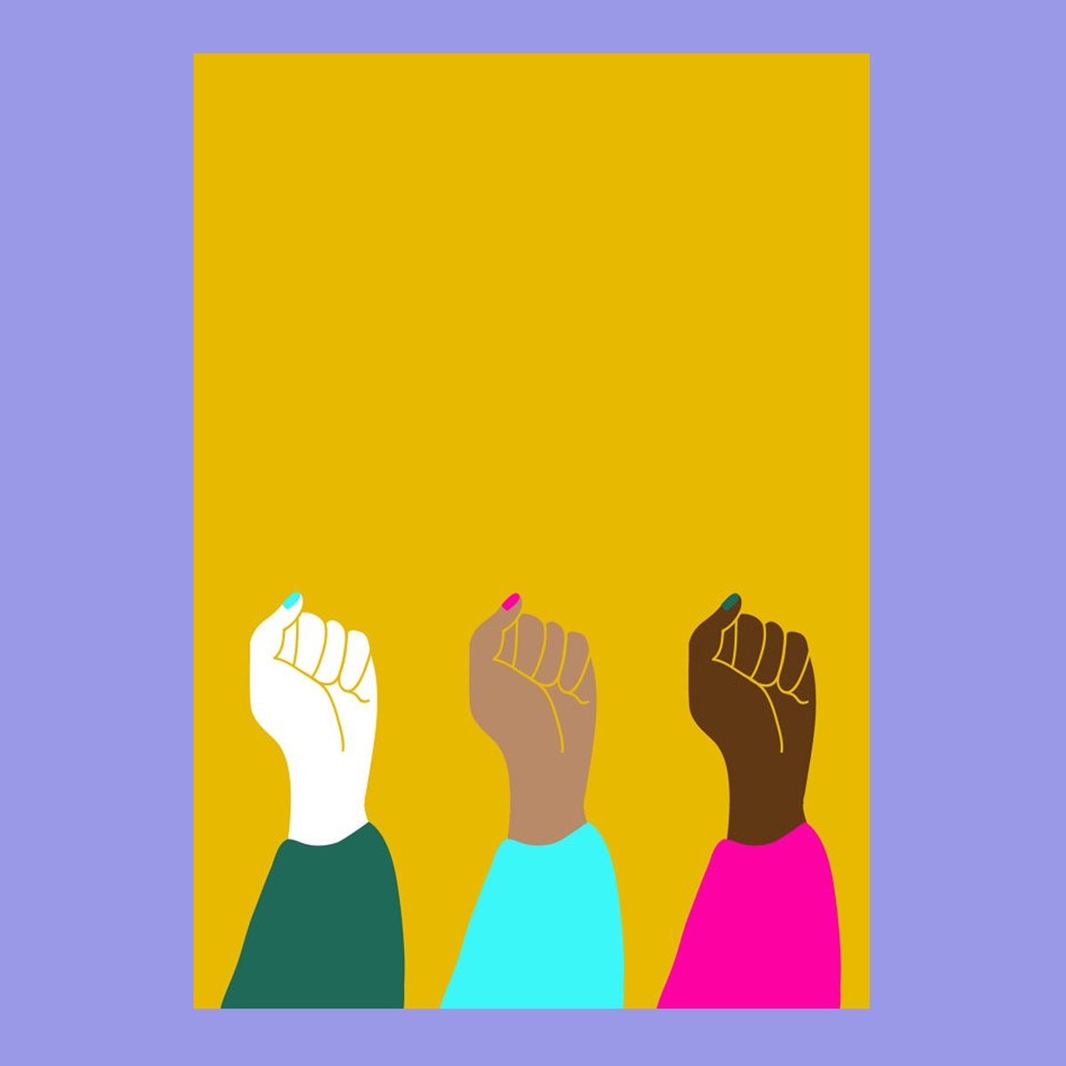 ACT! (A4 Poster Print) | Erin Aniker