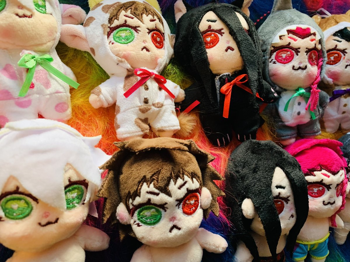 10cm plushies | m35h1c0r3