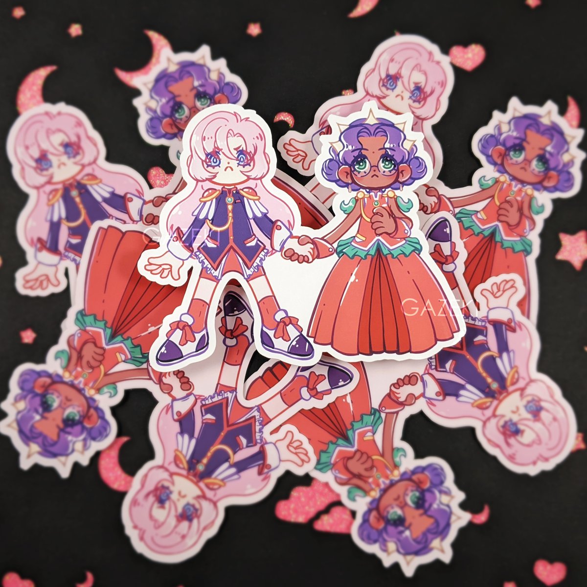Rev Girl Vinyl Stickers | Gazeki