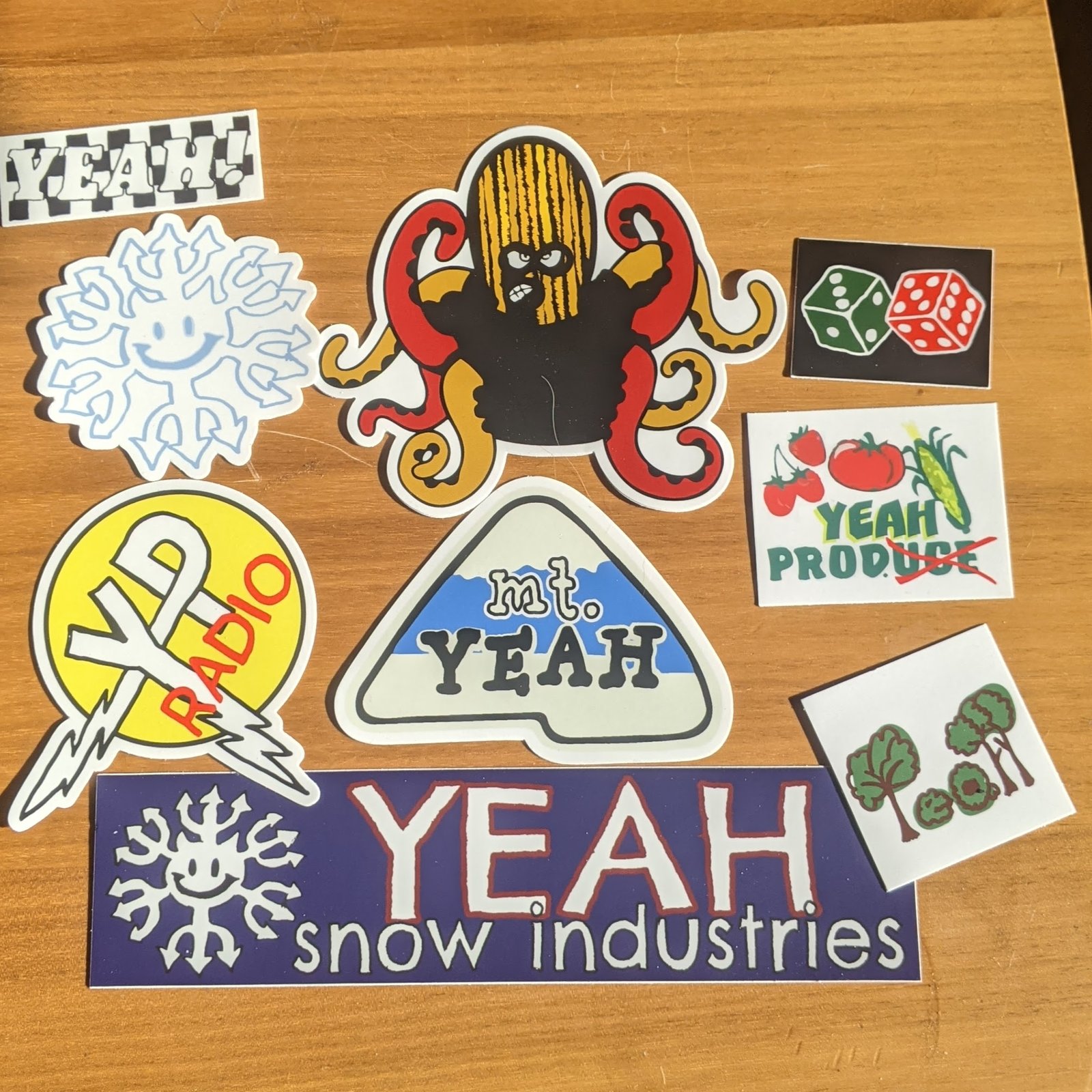 Yeah! Productions — YEAH! FW 2021/22 Sticker pack