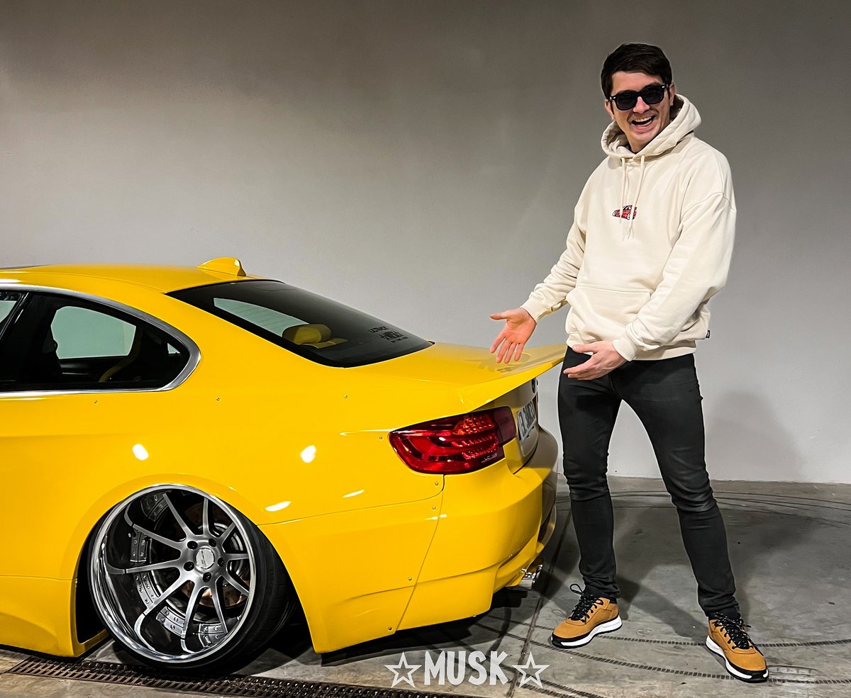 Red E46 M3 Hoodie | Musk Customs