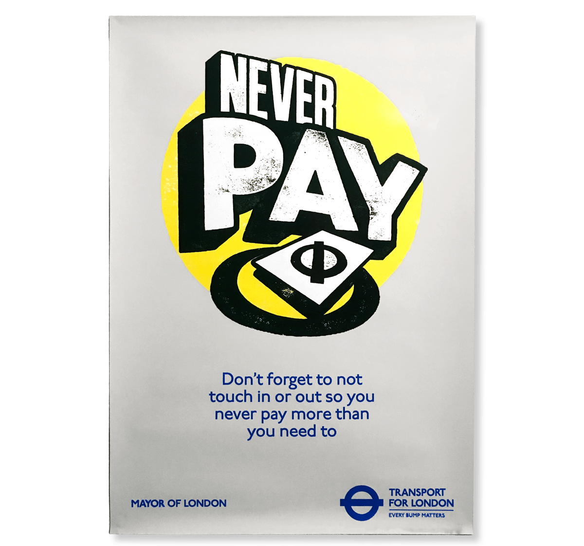 Never Pay Poster | Never Pay Press Never Pay Poster | Never Pay Press