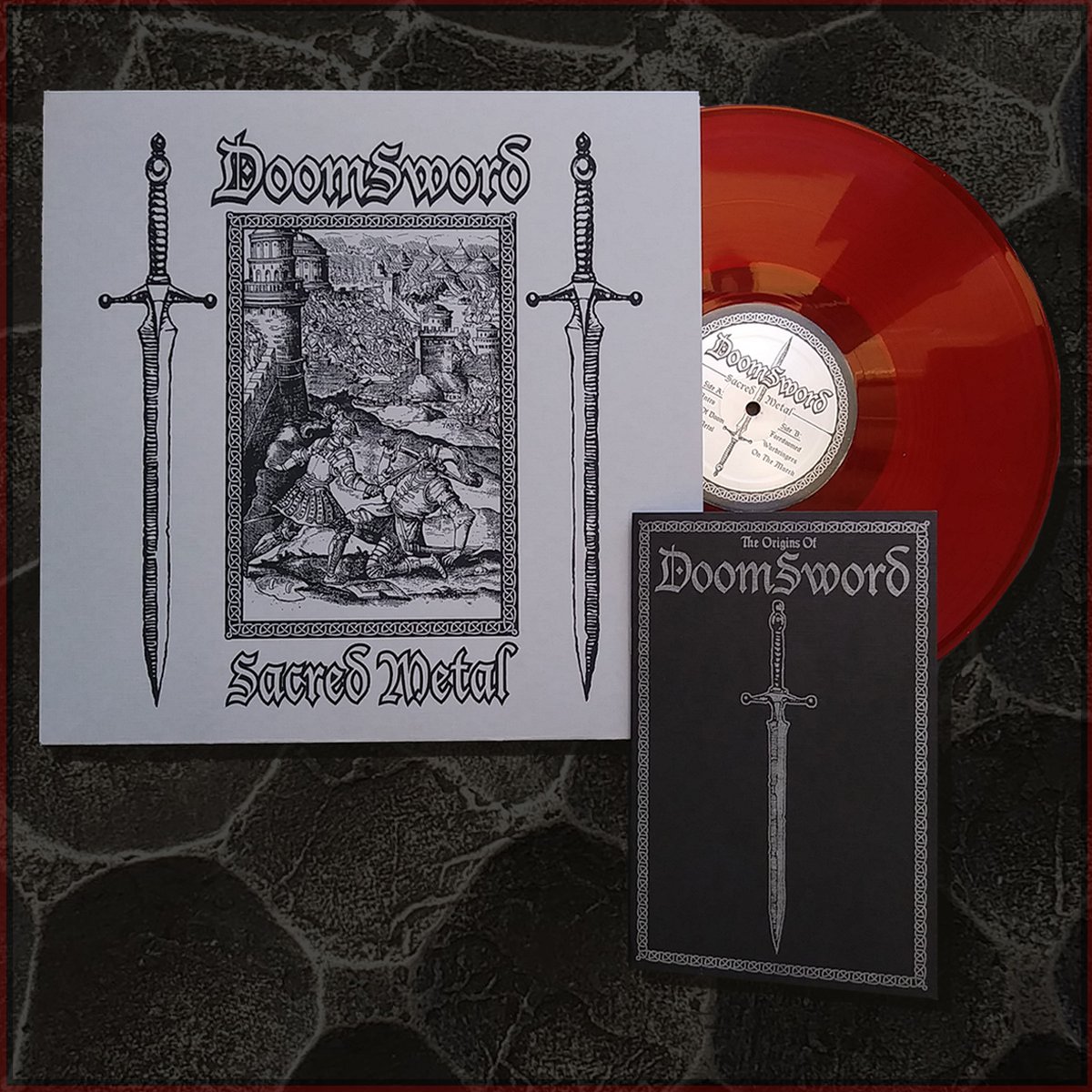 DoomSword "Sacred Metal" 12" LP /// PA-1026 | postmortemapocalypse