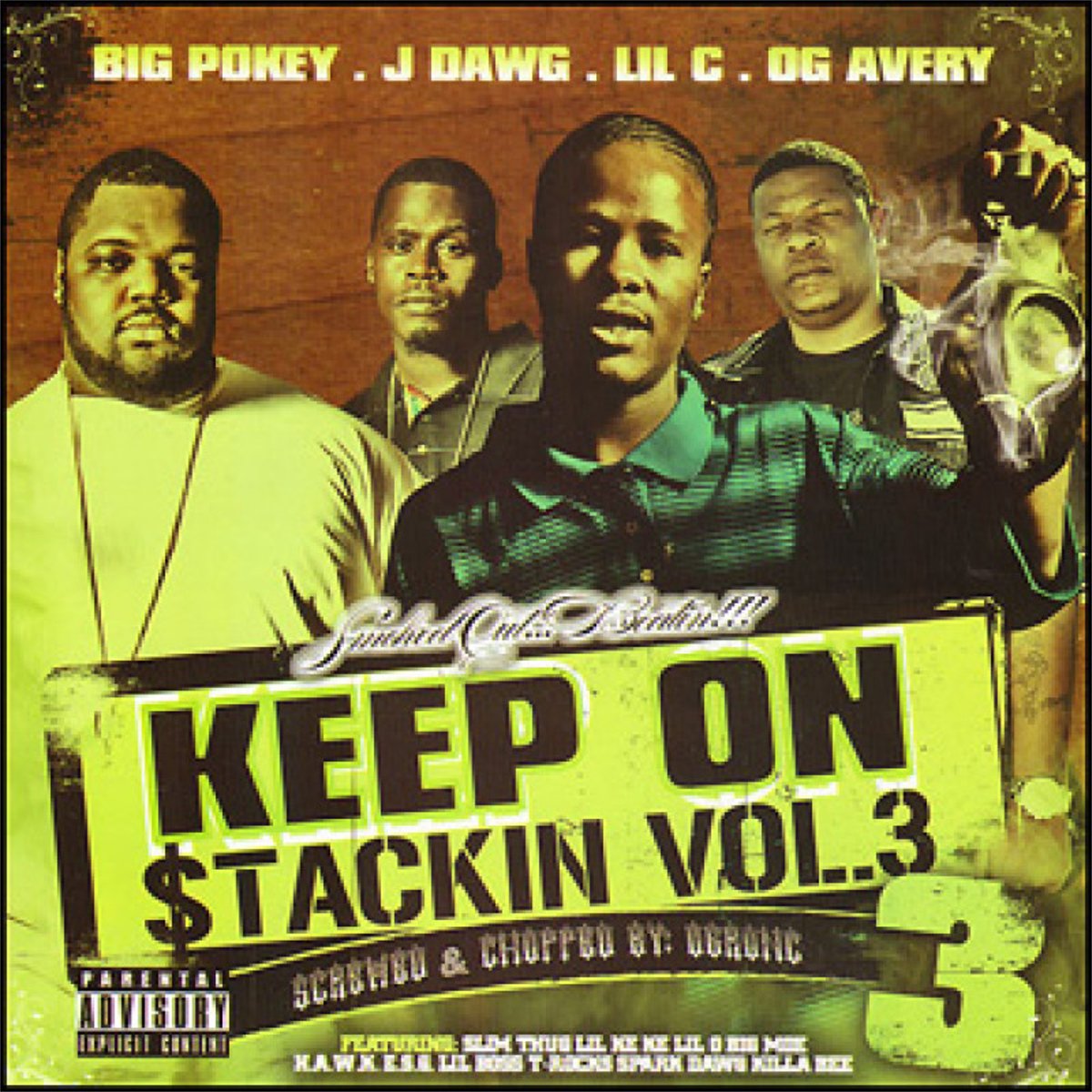 Lil C - Keep On Stackin Vol.3 (O.G. Ron C) | Rare Texas MixTapes