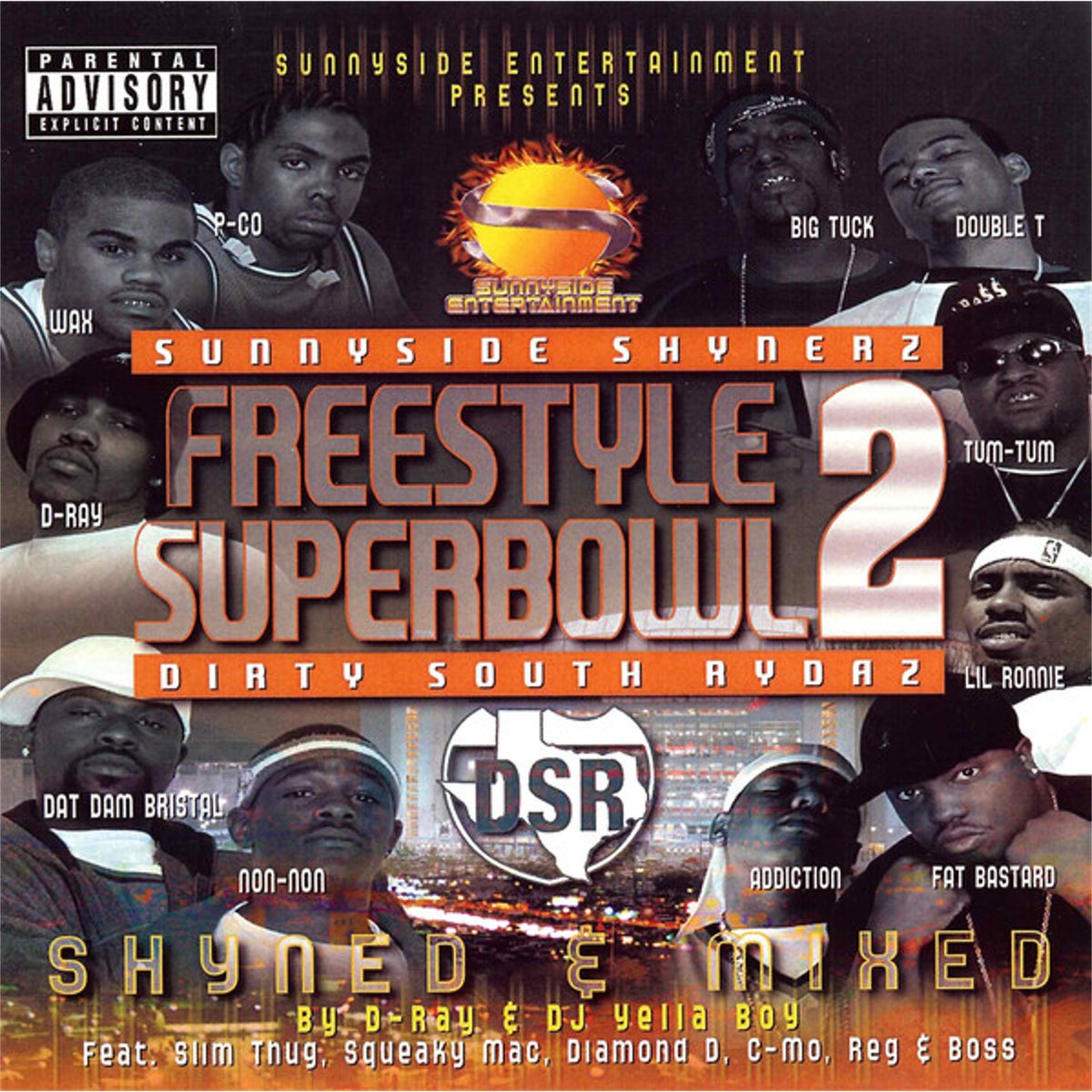 DSR - Freestyle Superbowl 2 (Dj Yella Boy) Double CD | Rare Texas MixTapes