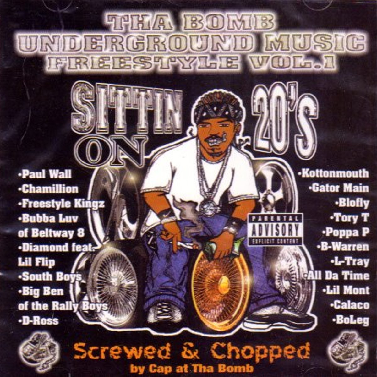 Tha Bomb - Sittin on 20s - Vol.1 (Dj Cap) | Rare Texas MixTapes