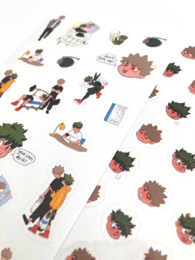 BKDK Planner Stickers | Rikkivoid