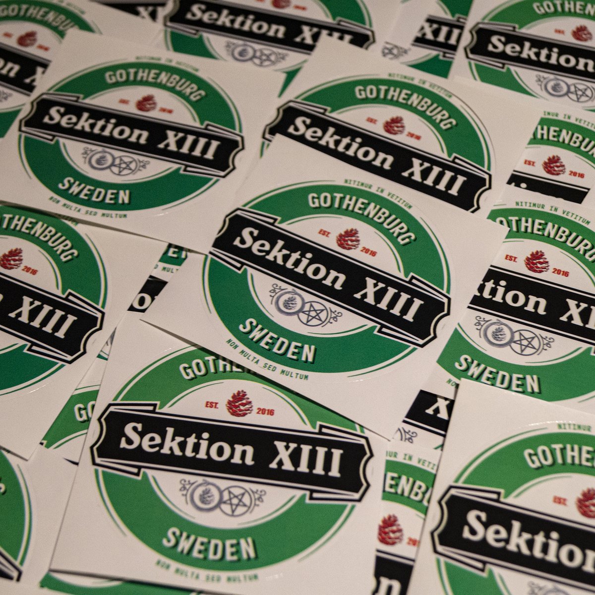 Sektion XIII — Beer Label stickers
