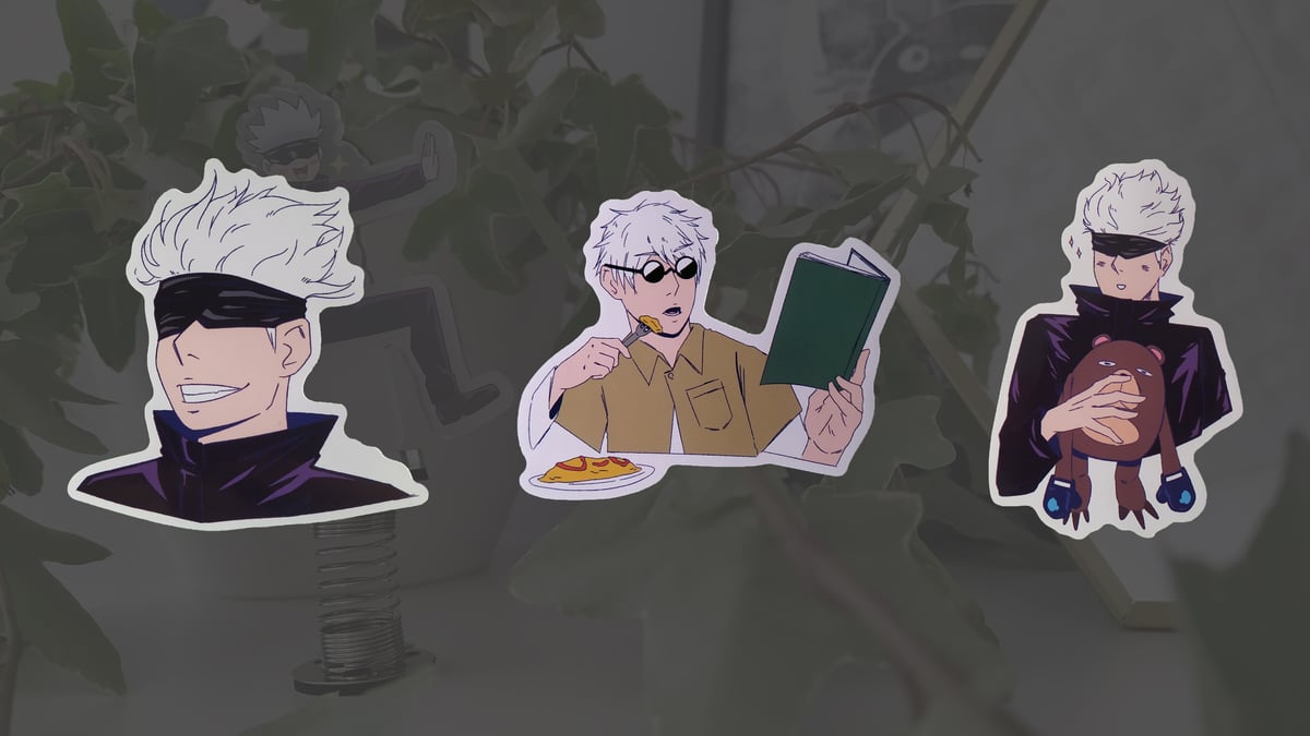 "Satoru Gojo" Sticker Pack | Hollow