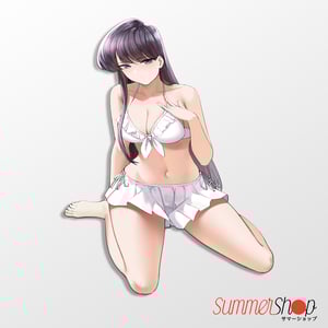 Komi San Swimsuit Version SLAP & DIECUT | Summershop