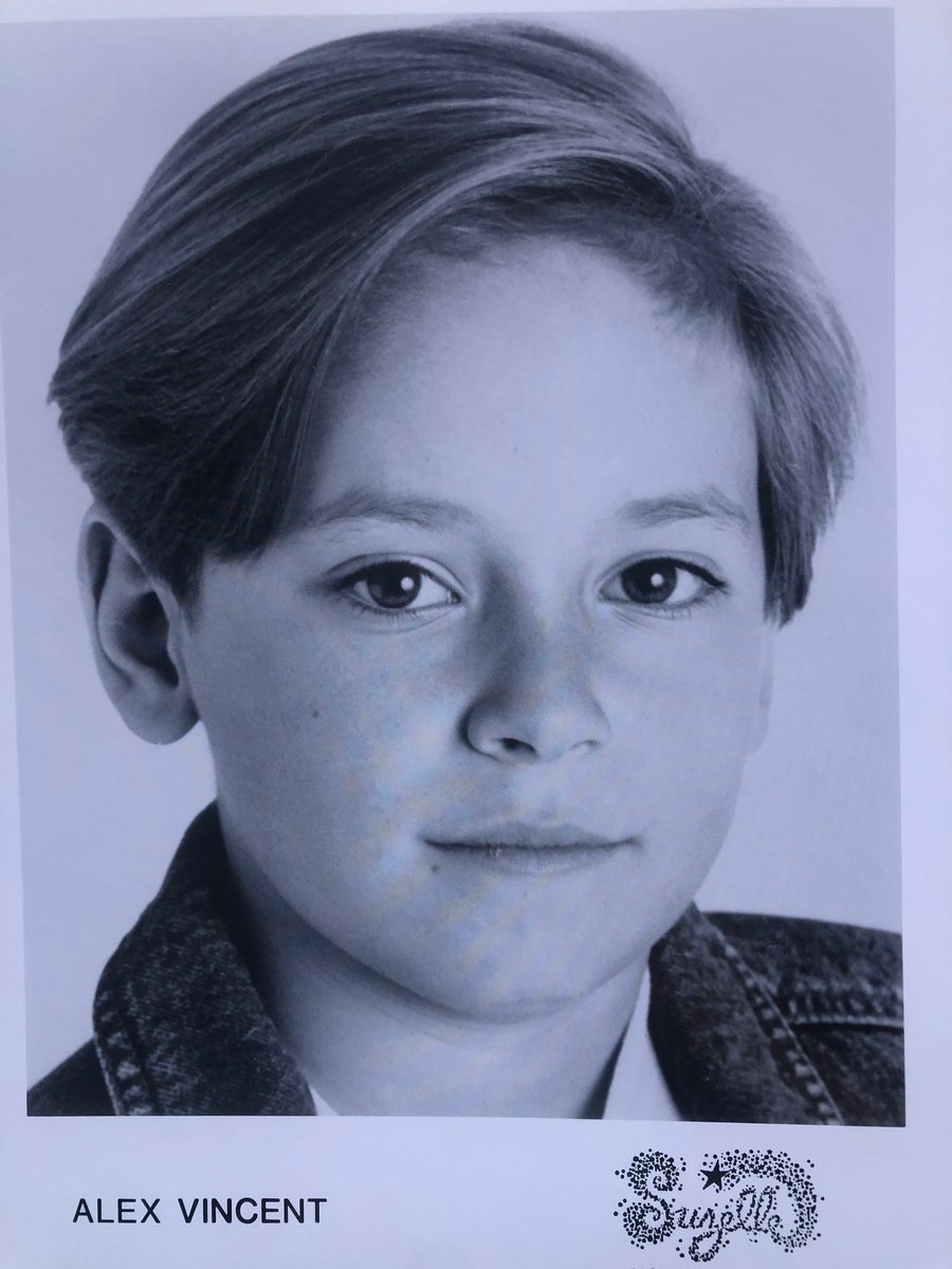 Alex Vincent — Autographed 1989 Headshot!