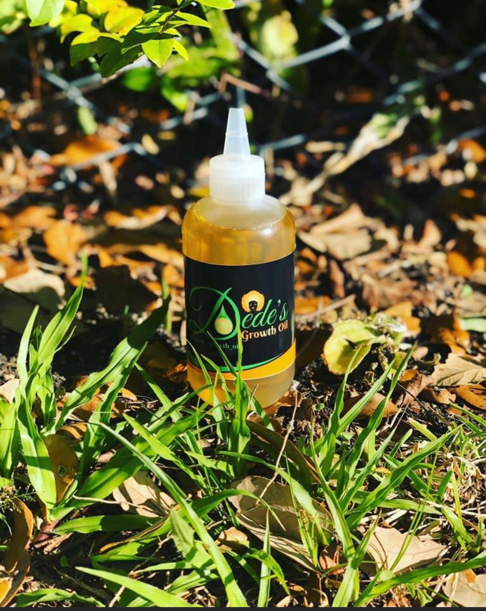 8 oz bottle of Growth oil | Dede’s growth oil