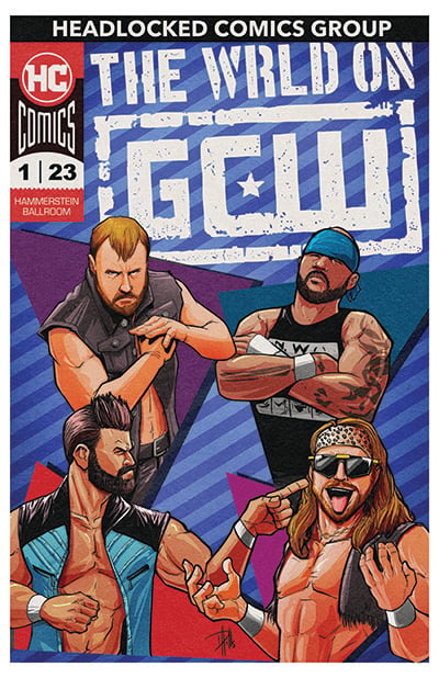 GCW Hammerstein Monsters Print | Headlocked Comic