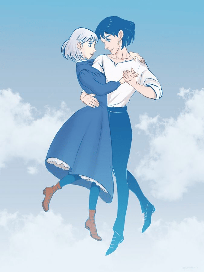 Howl and Sophie Poster | RealDandy Art