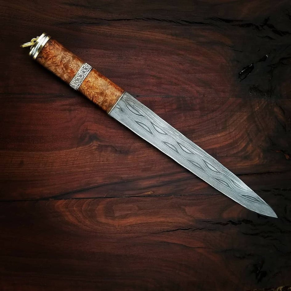 Serpent Seax | fays forge
