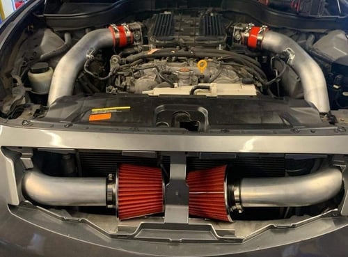 TriggaSpec x UPT 3in Long Tube Intakes G35 G37 350z 370z VQ35HR VQ37VHR ...