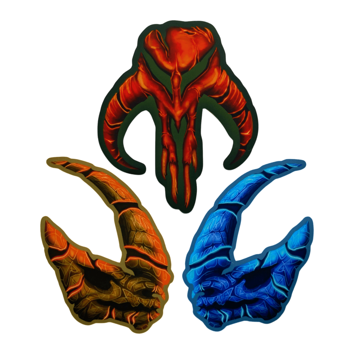 Mando sticker set | CROM WORX