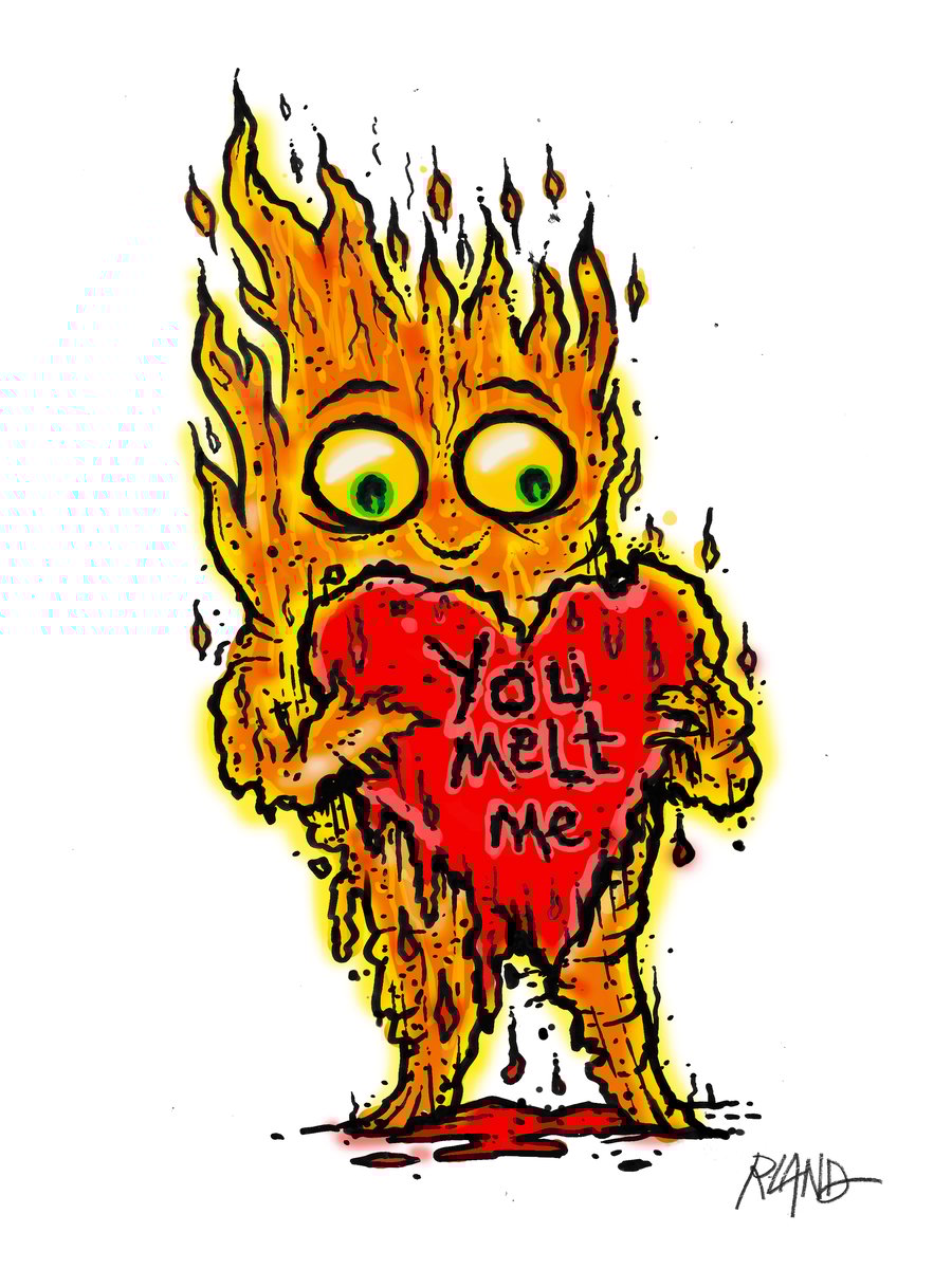 You Melt Me Giclee Poster Print New R Land