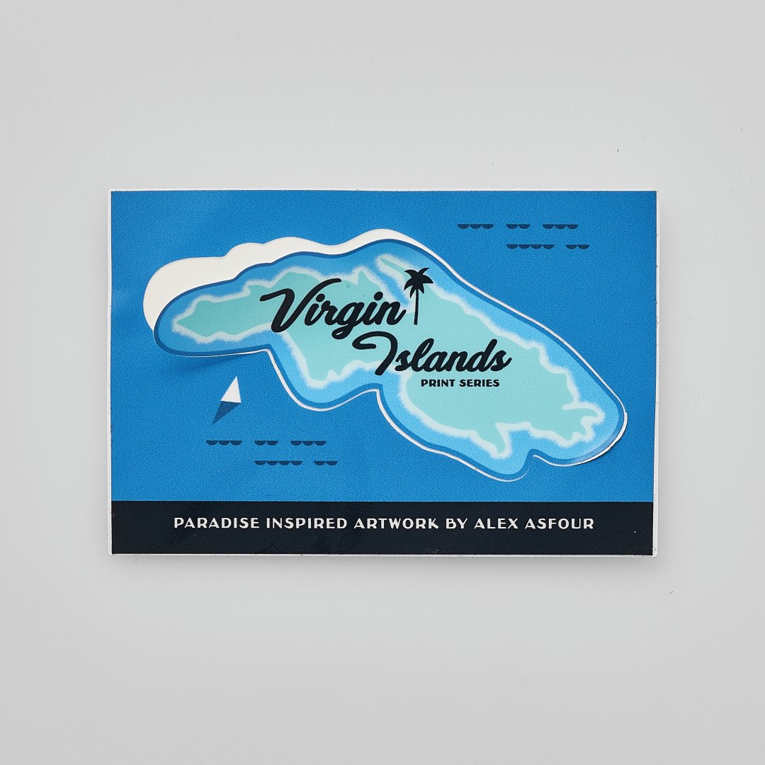 IdeaStorm Studio Store — VI Island Sticker