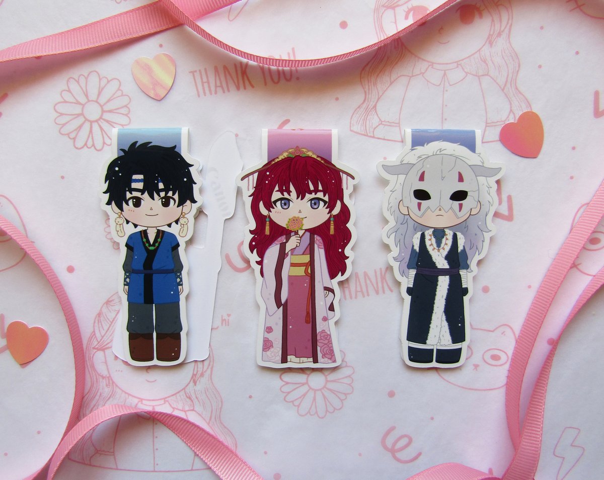 AKATSUKI NO YONA BOOKMARKS | LittleBeth