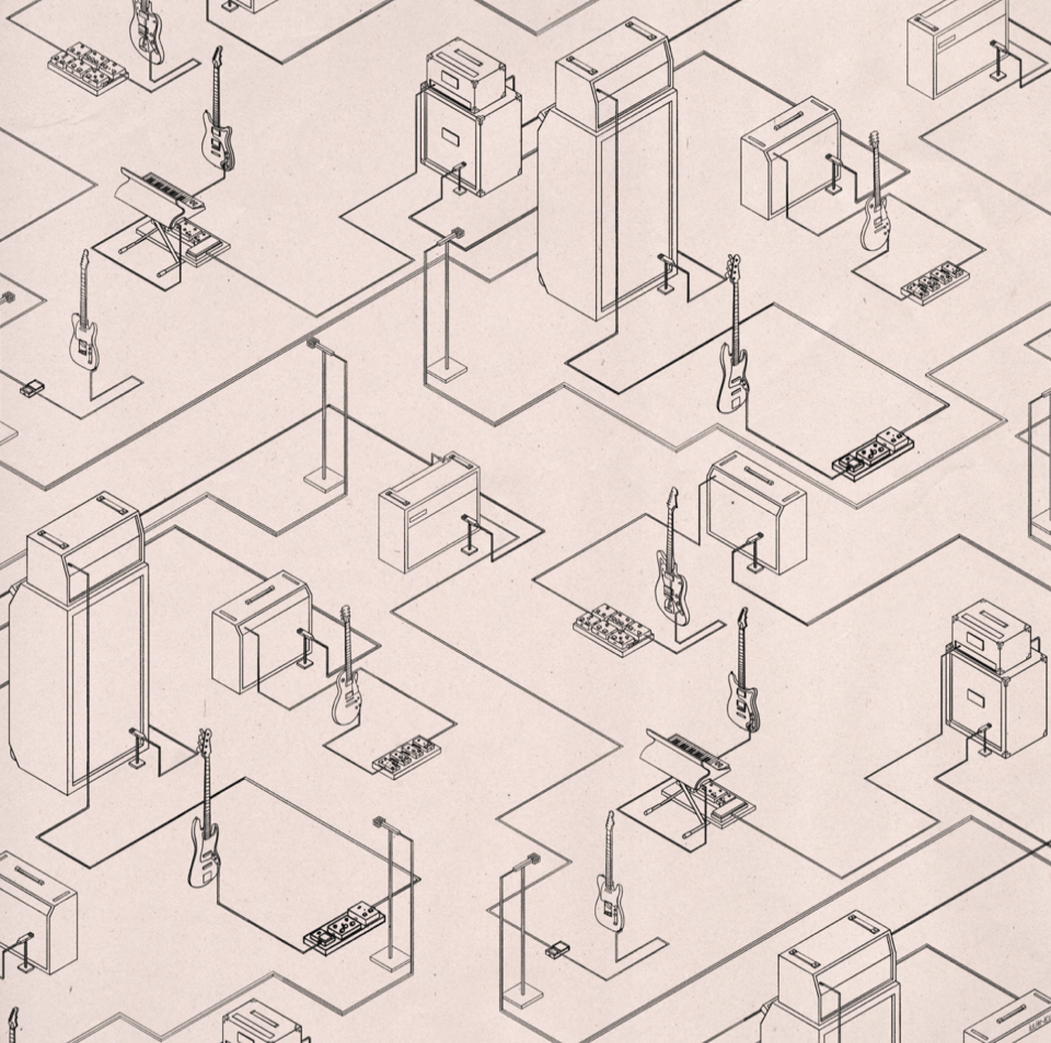 18"x18" Iso-Electric Print | Analog Prints