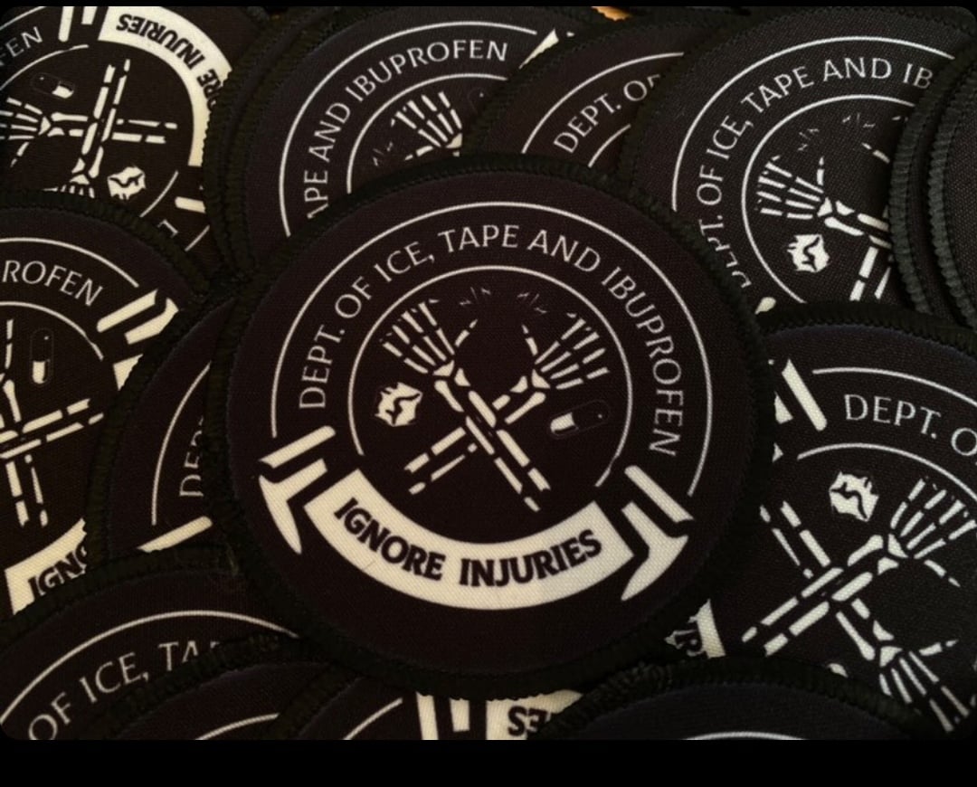 Tape and Ibuprofen patches | grapplingcooperative