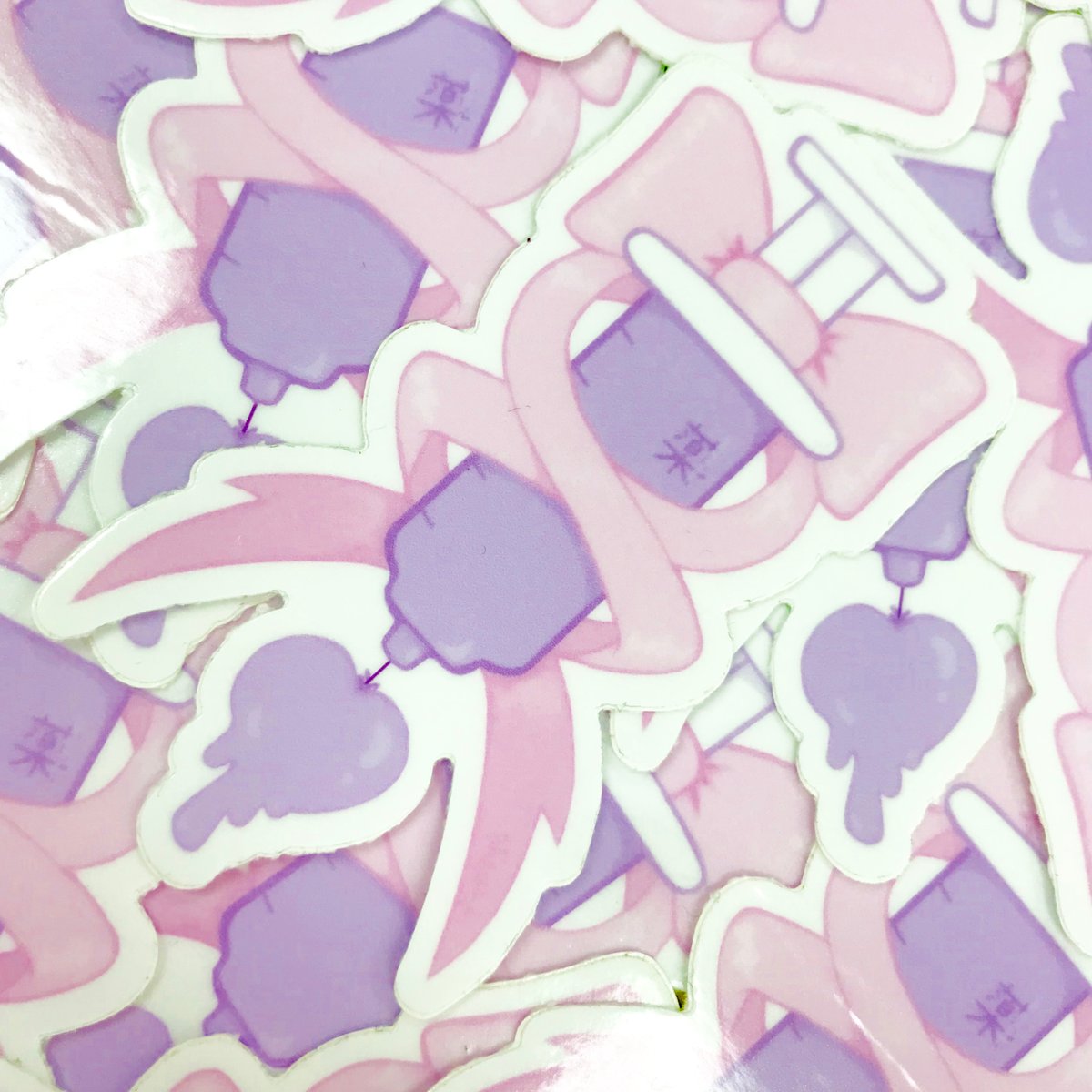 SYRINGE Large Size Vinyl Stickers | Midnight Springs