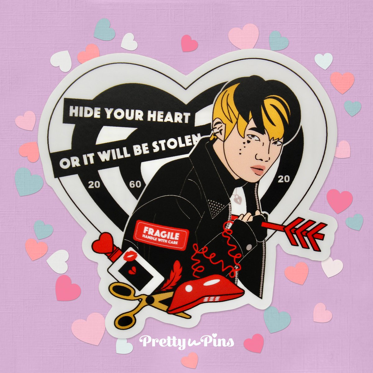 THE BOYZ, THE STEALER STICKER | prettyupins