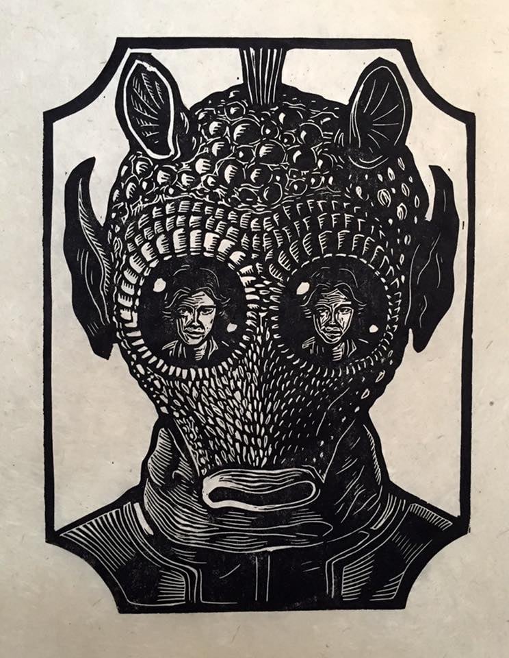 Greedo Block Print | Brian Reedy