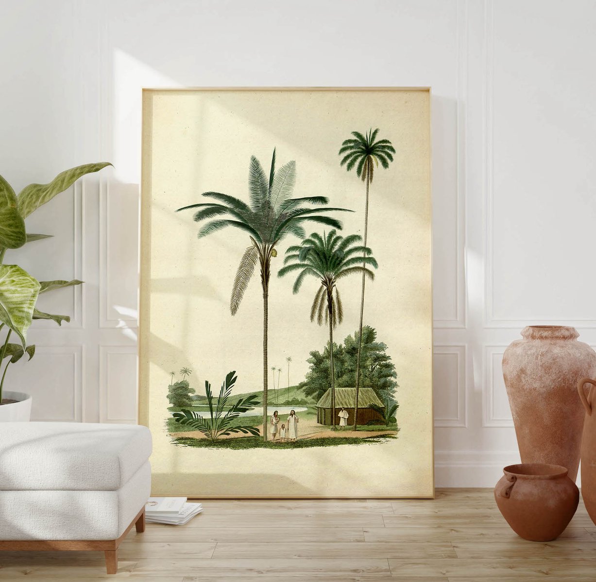 Vintage Tropical Print