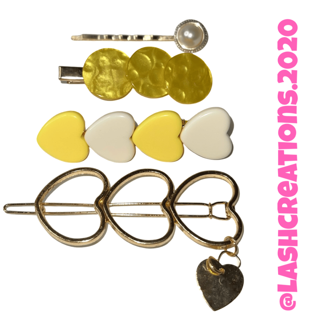Yellow Hearts Set💛 | Lash Creations & Crafts