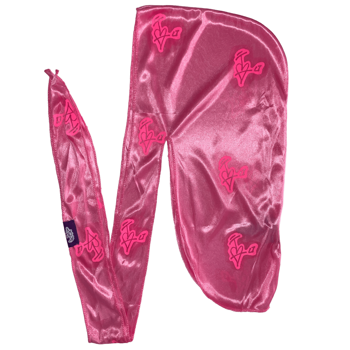 Hot pink monogram durag | donchristianus