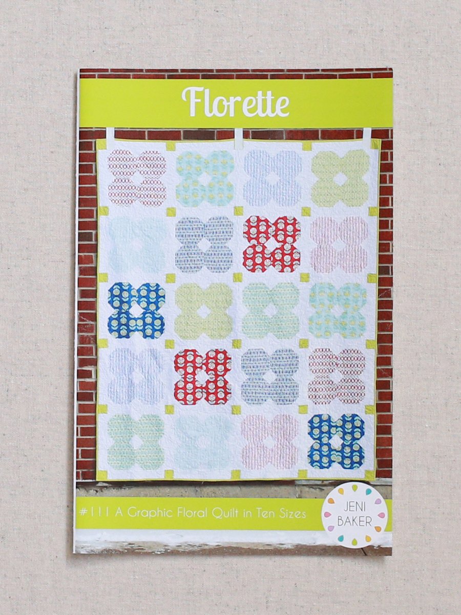 Florette Quilt Pattern (Paper Copy) | Jeni Baker Patterns