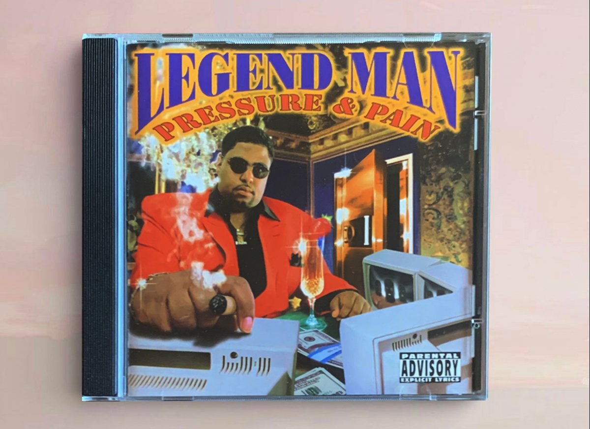 CD: Legend Man - Pressure & Pain 1997-2022 REISSUE (New Orleans, LA ...