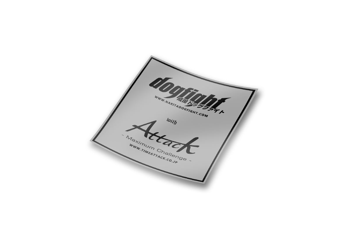 Dogfight x Attack Partnership Decal | NDF Café