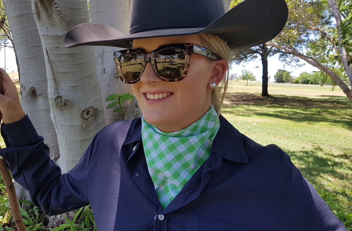 Green Gingham in Ashleigh Design | Rodeo Rage Designs