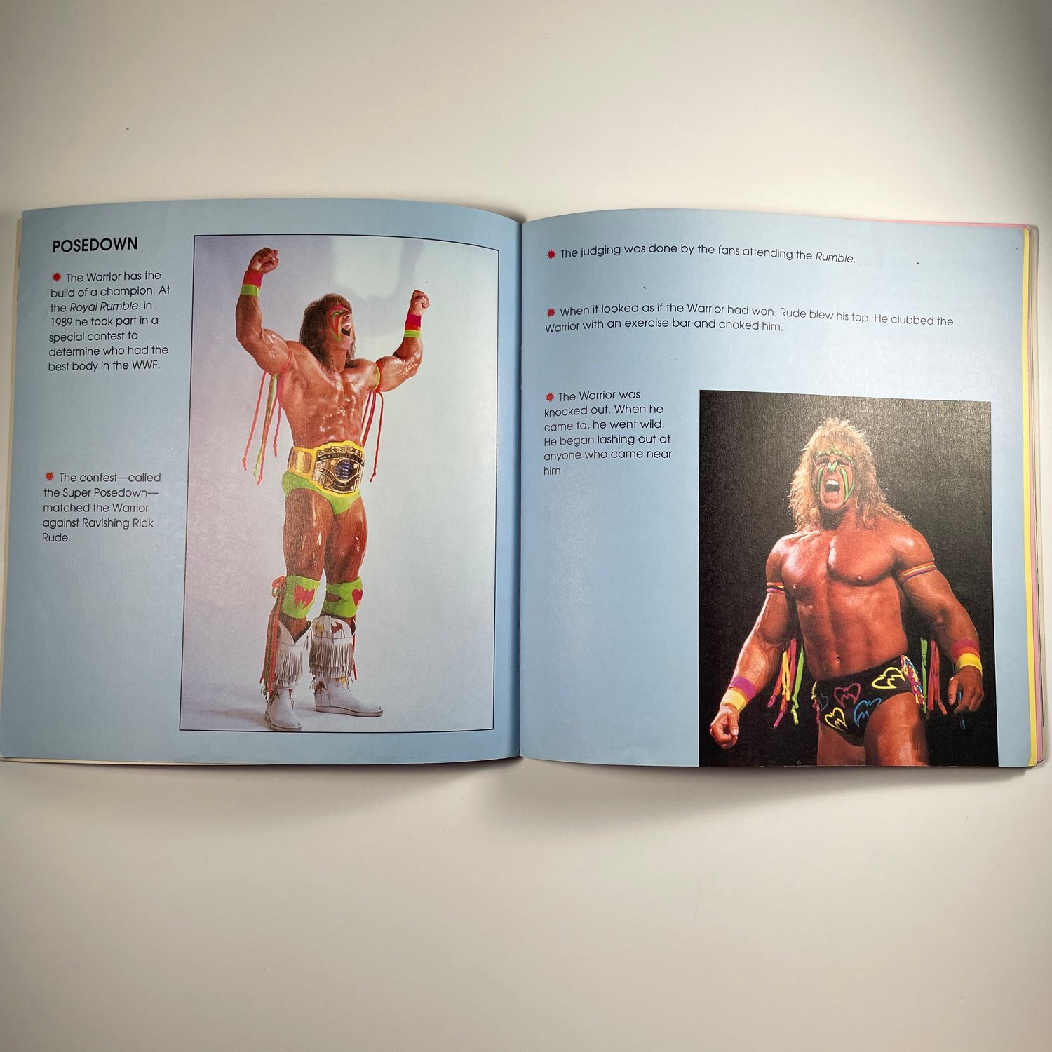 BK: WWF - All about the Ultimate Warrior by Larry Humber 1991 RARE ...