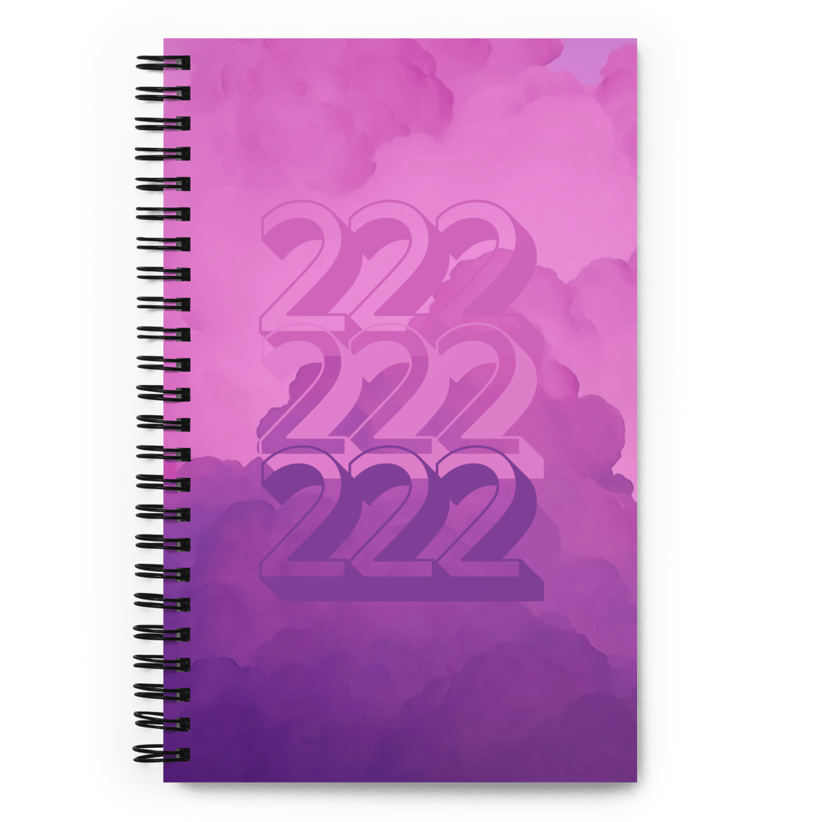 222 Spiral Notebook | The Kreativ Co.