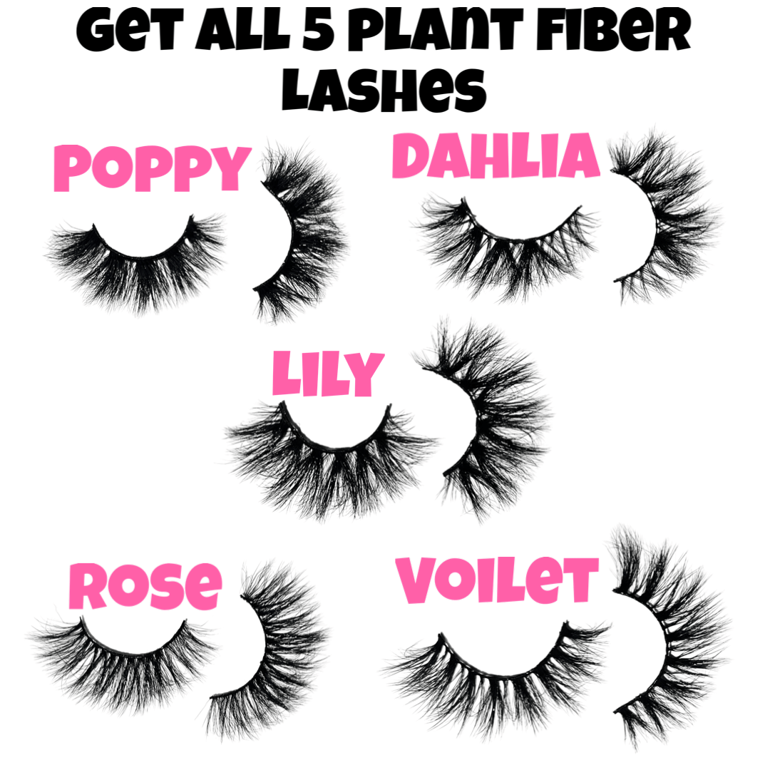 5 Plant Fiber Lash Bundle🎁💚 | Lash Creations & Crafts