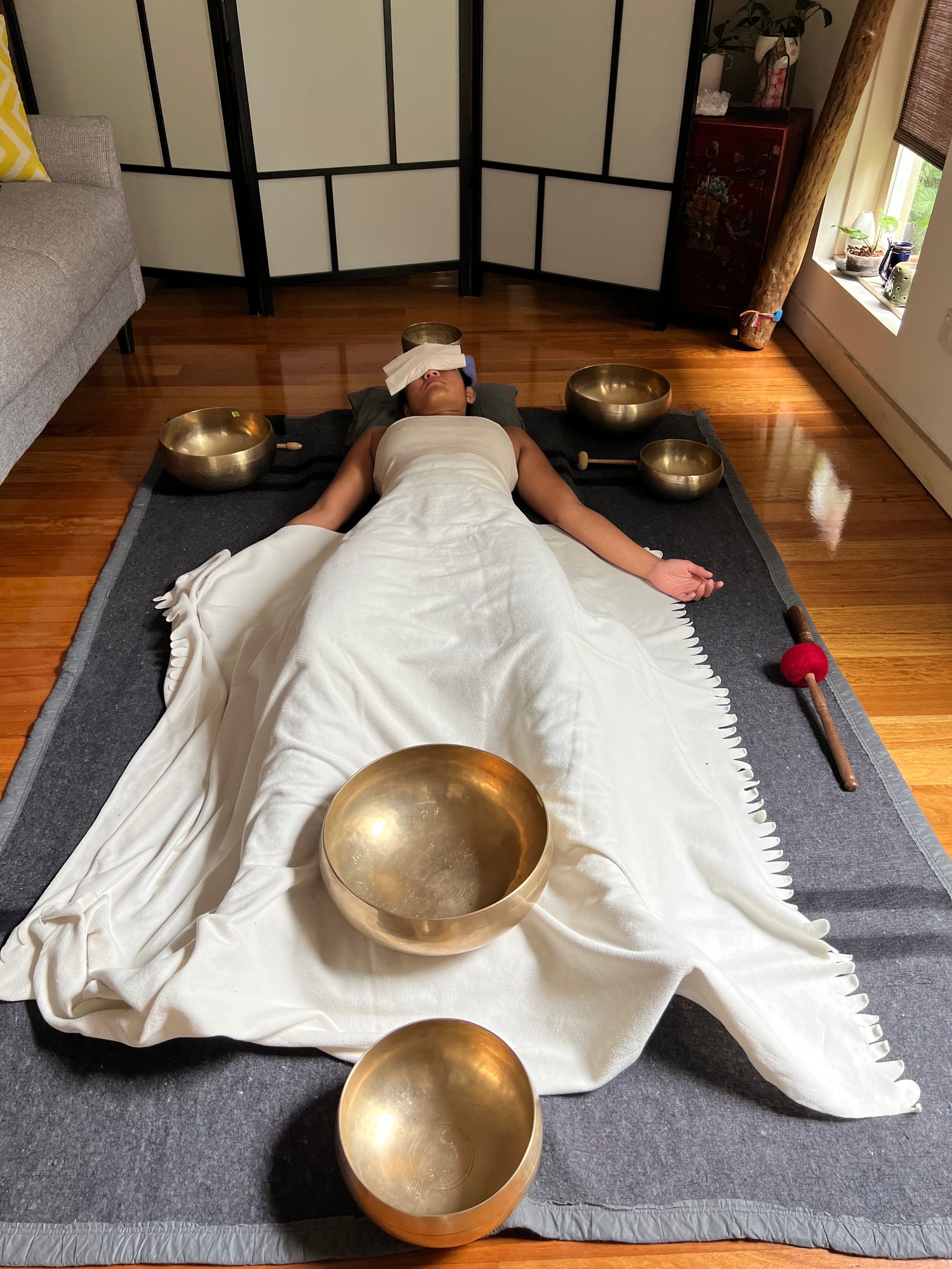 Tibetan Singing Bowl Sound Healing Meditation Tida Happy Yogi