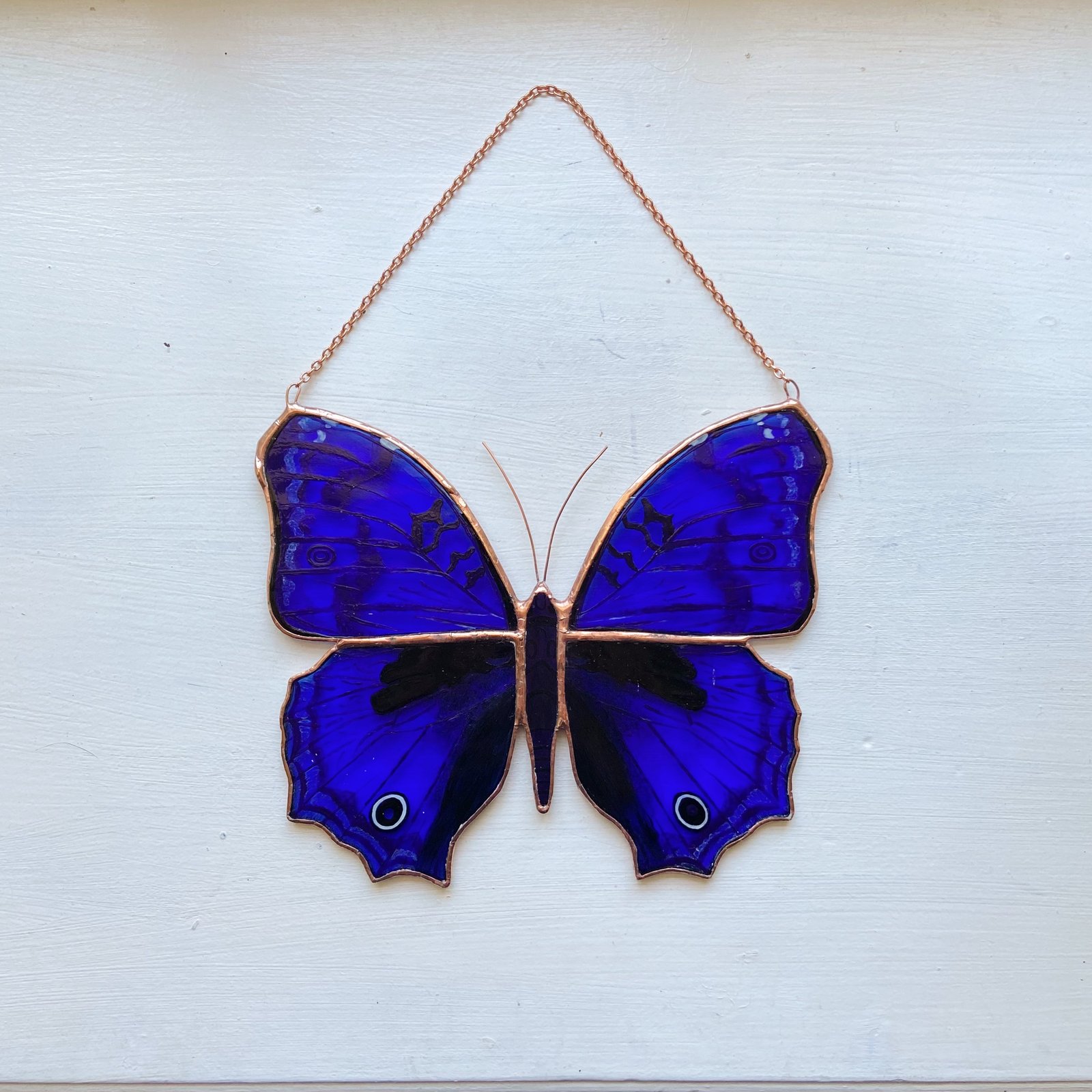 Royal Blue Butterfly / ABJ glassworks