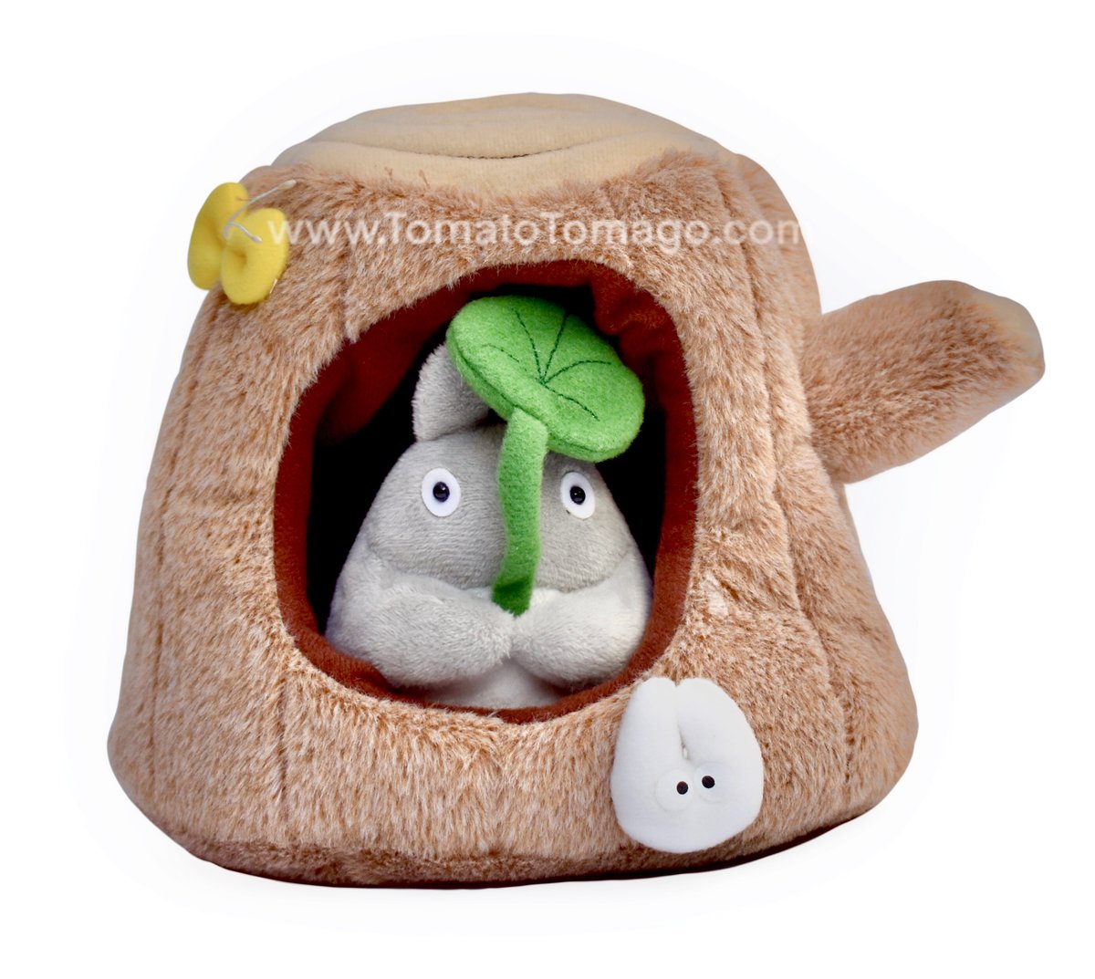 Totoro Tree Stump Plushie | Tomato Tomago